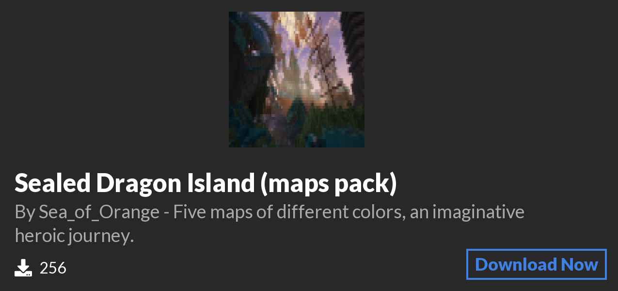 Download Sealed Dragon Island (maps pack) on Polymart.org